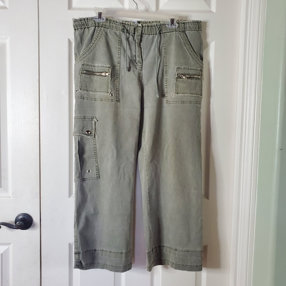 Mimi Maternity | Pants & Jumpsuits | Mimi Maternity Green Cargo Pants ...